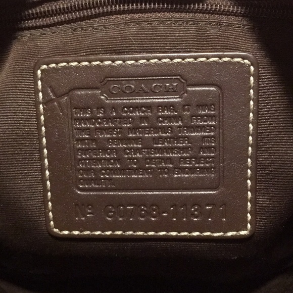 Coach | Bags | Coach Excellent Brown Leather Boho Purse Handbag | Poshmark